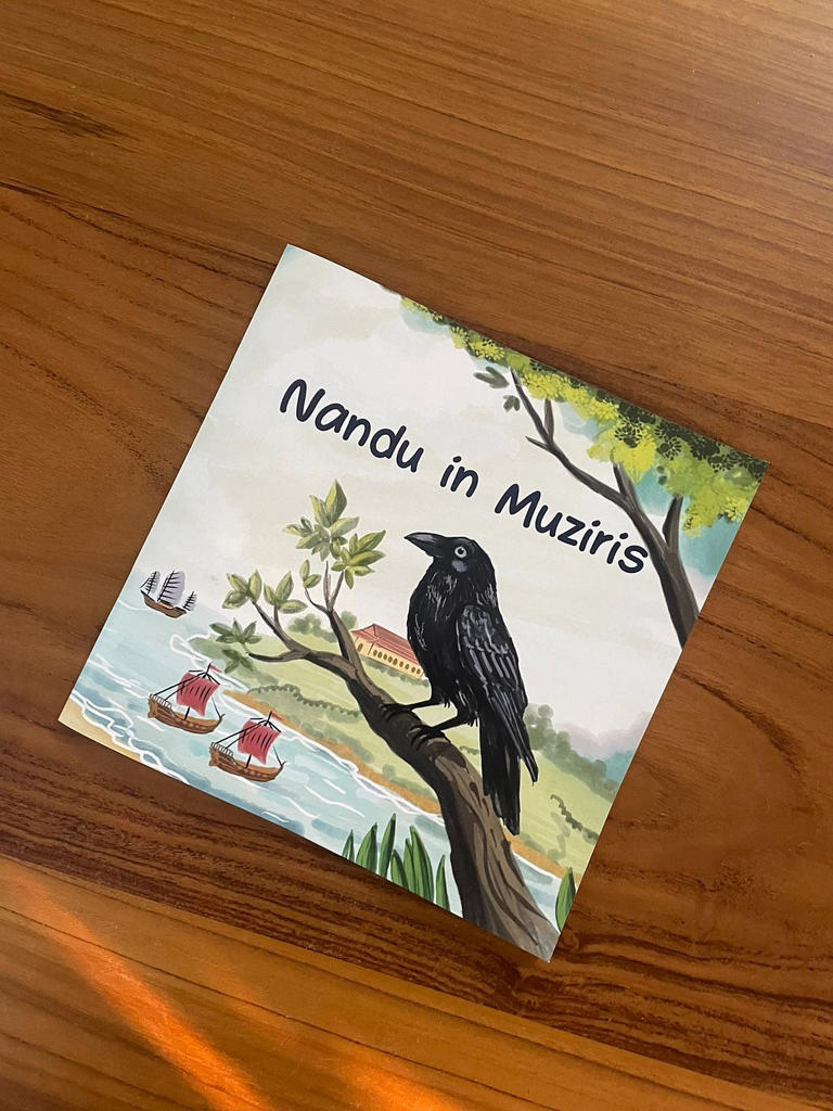 A new children's book takes kids on a flight to Muziris