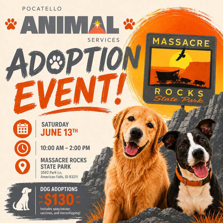 Pocatello Animal Services hosts Saturday adoption event at Massacre ...