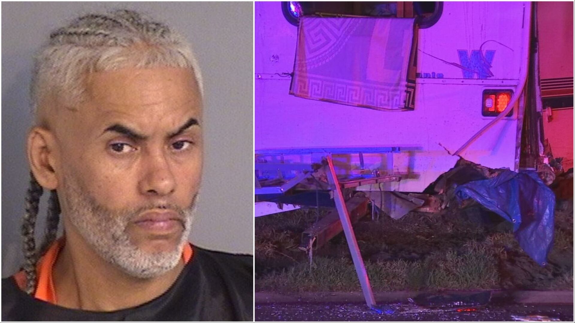 Impaired Kissimmee driver led RV pursuit, hit vehicles before crashing ...