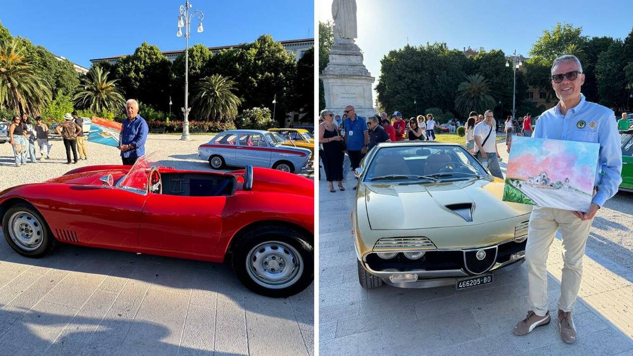 Auto leggendarie in piazza Cavour: il primo “Trofeo eleganza” conquista ...