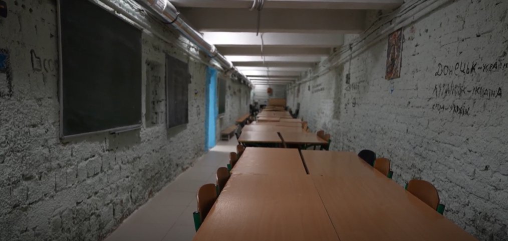 Inside Ukraine’s bunker schools that shield children from Putin’s bombs