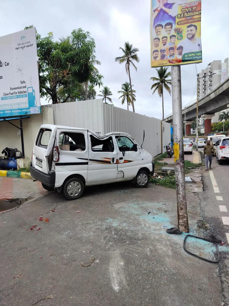 Late-night ride turns tragic: Two students ram bike into divider in ...
