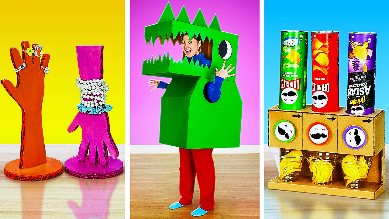 Creative cardboard playtime: Fun DIY projects for kids and parents