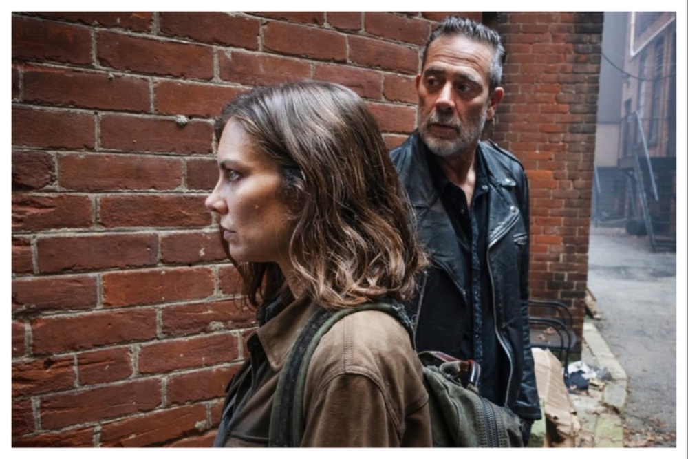 Jeffrey Dean Morgan, Lauren Cohan on 'The Walking Dead: Dead City'