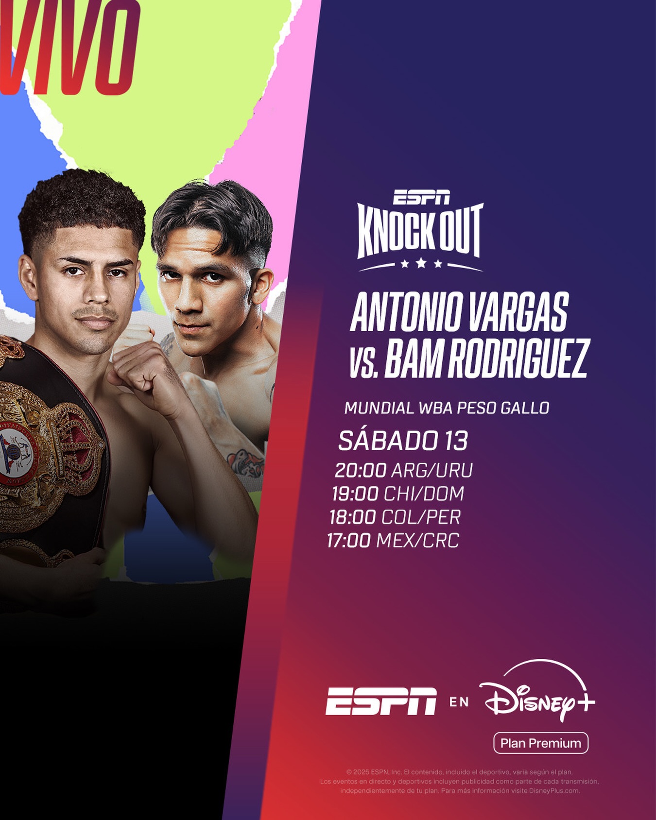 Jesse 'Bam' Rodríguez vs. Antonio Vargas: ¿A qué hora y dónde ver la ...
