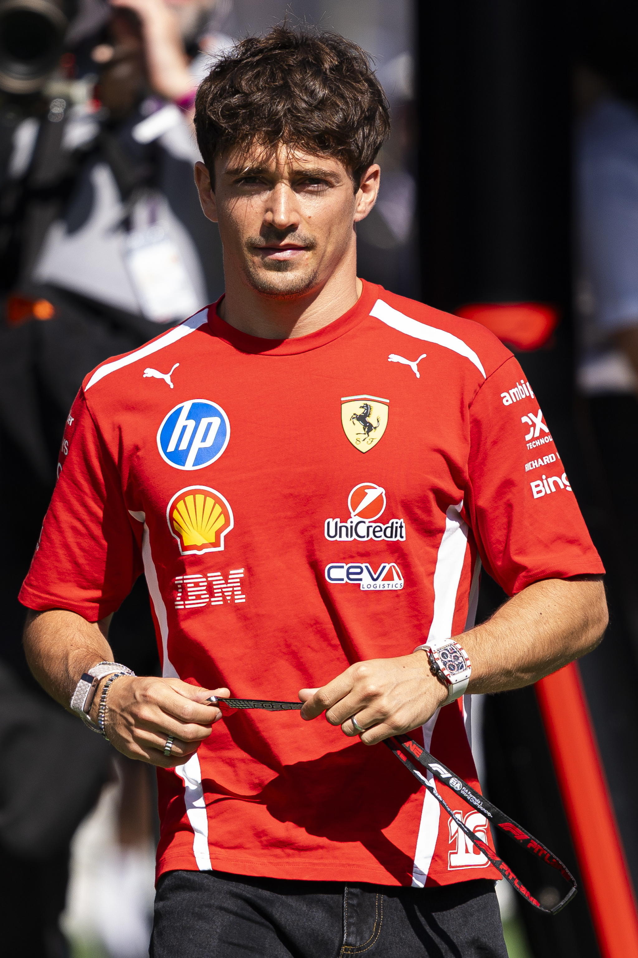 Leclerc a muro, qualifiche interrotte a Barcellona