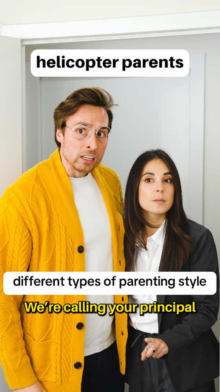 Different parenting styles appear in a fast family skit
