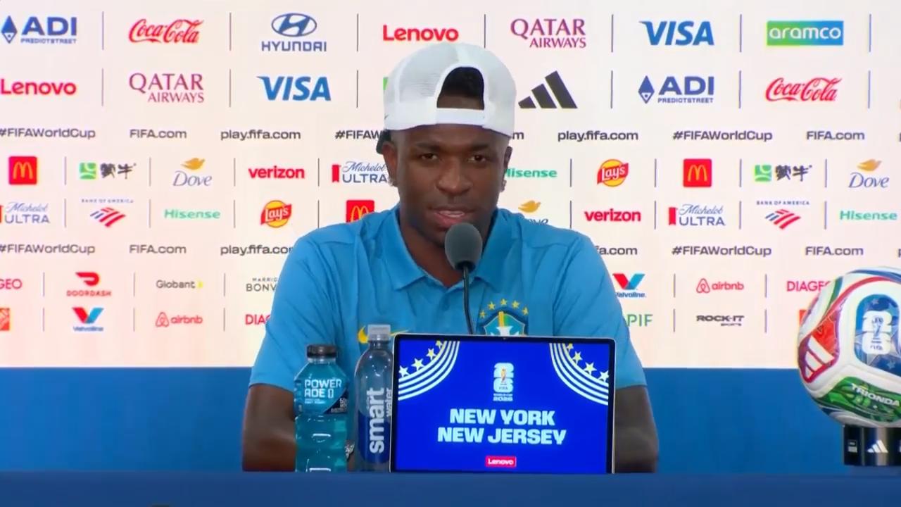 'Only focused on my country' – Vinicius brushes off questions over Real ...
