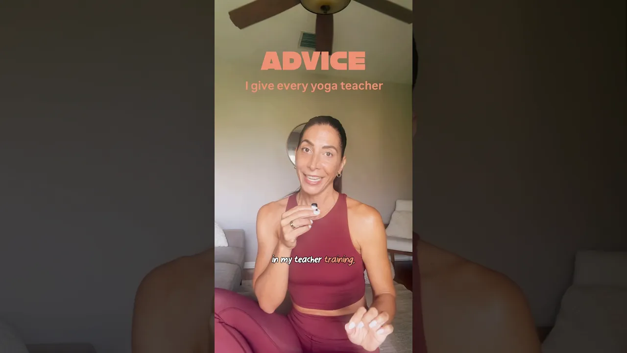 New yoga teachers: The only way to get good at teaching yoga is to get ...