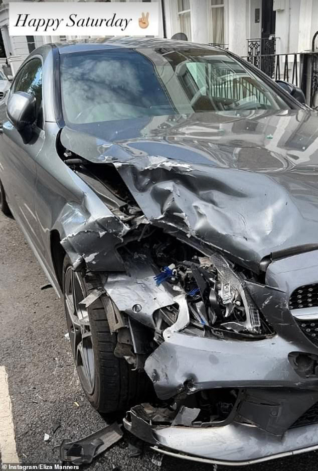 Lady Eliza Manners' heartache as her car is rammed by stolen motor in ...