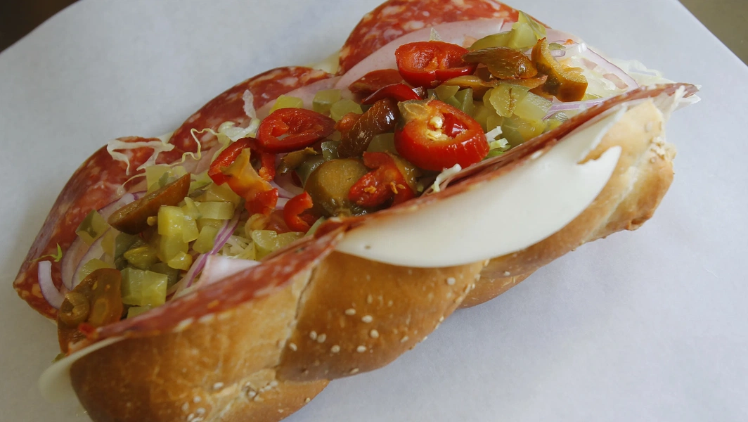 Italian subs from popular sandwich chains