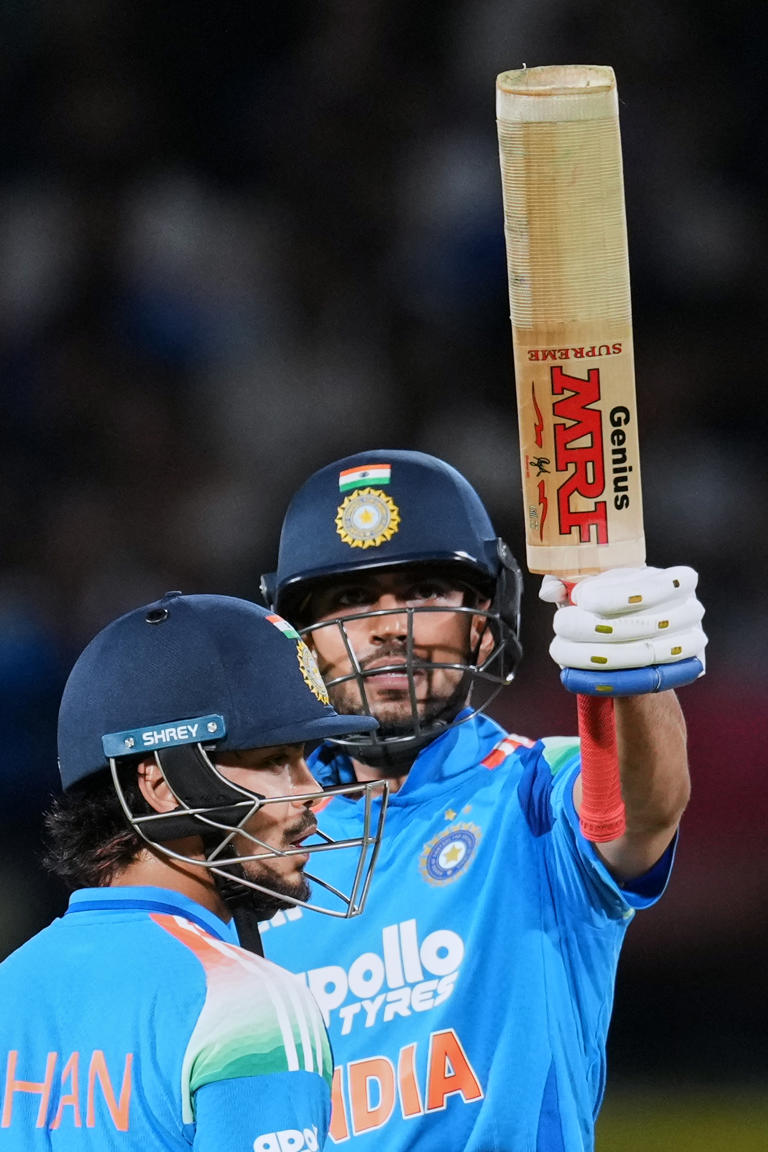 Gill’s 84 leads India to rain-affected ODI win over Afghanistan