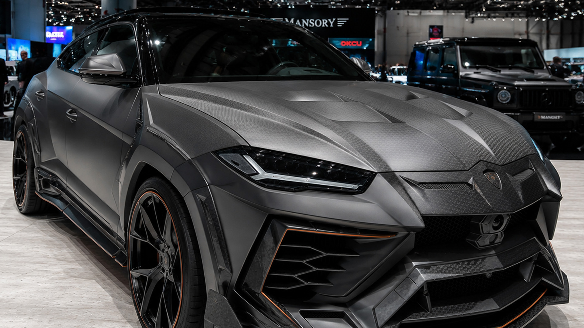 Closer look at the Mansory Lamborghini Urus Venatus debuting in Geneva