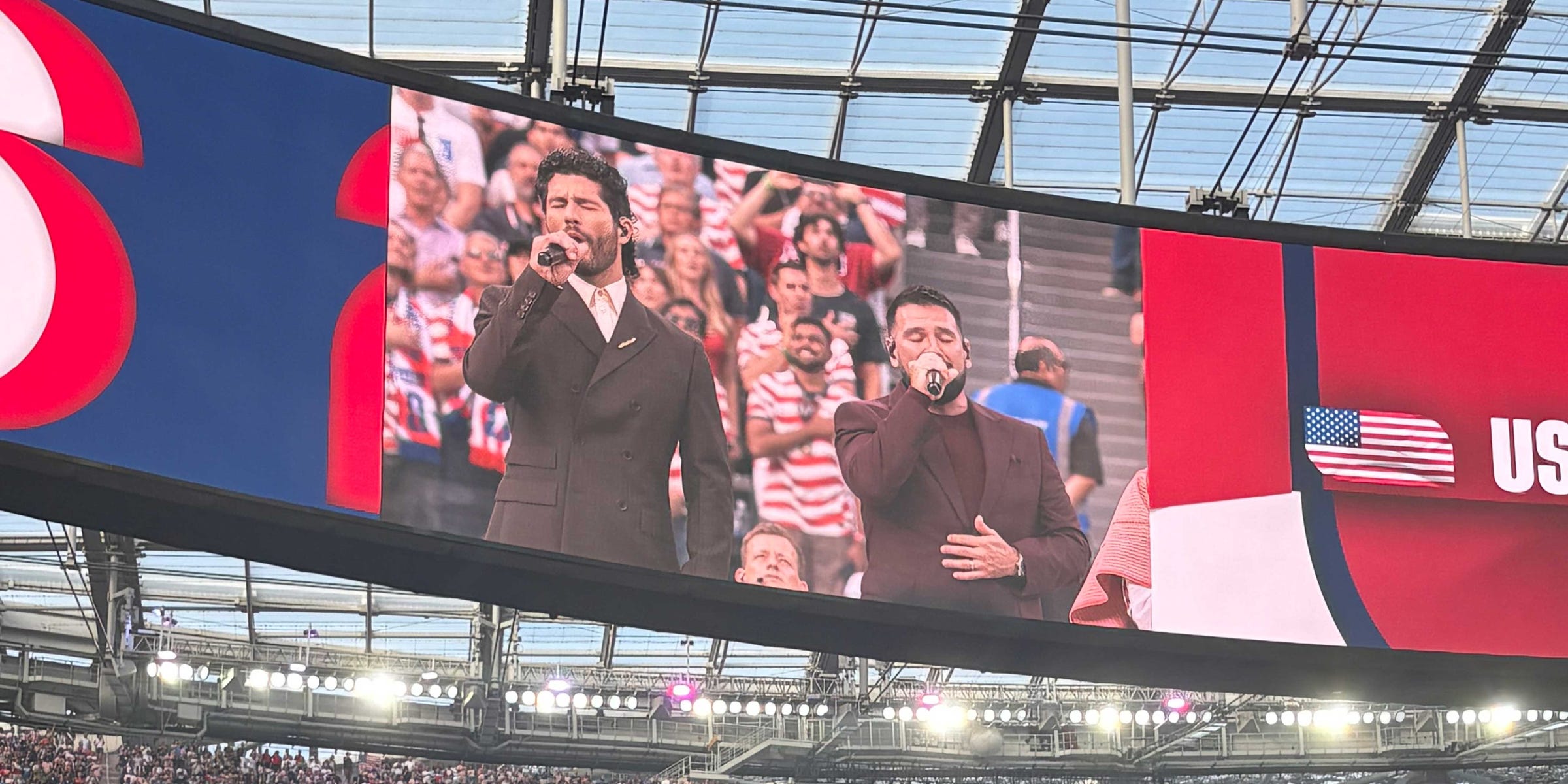 Fans are calling Dan + Shay’s World Cup national anthem one of the best ...