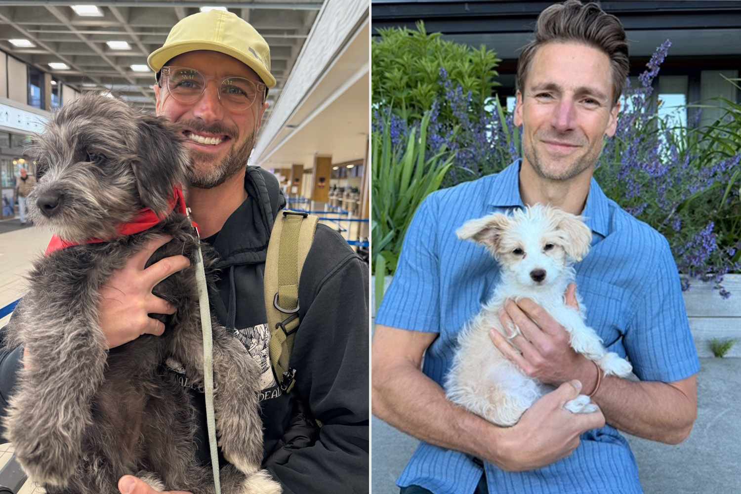 It's a Hallmark Puppy Parade! Brendan Penny, Andrew Walker and Nikki ...