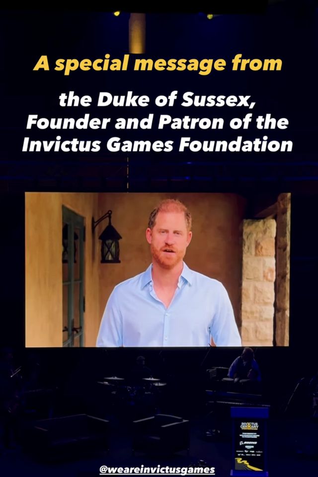 Prince Harry releases a new message as royal family steps out for ...