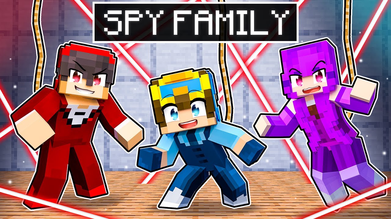 Adopted by secret spies in Minecraft!