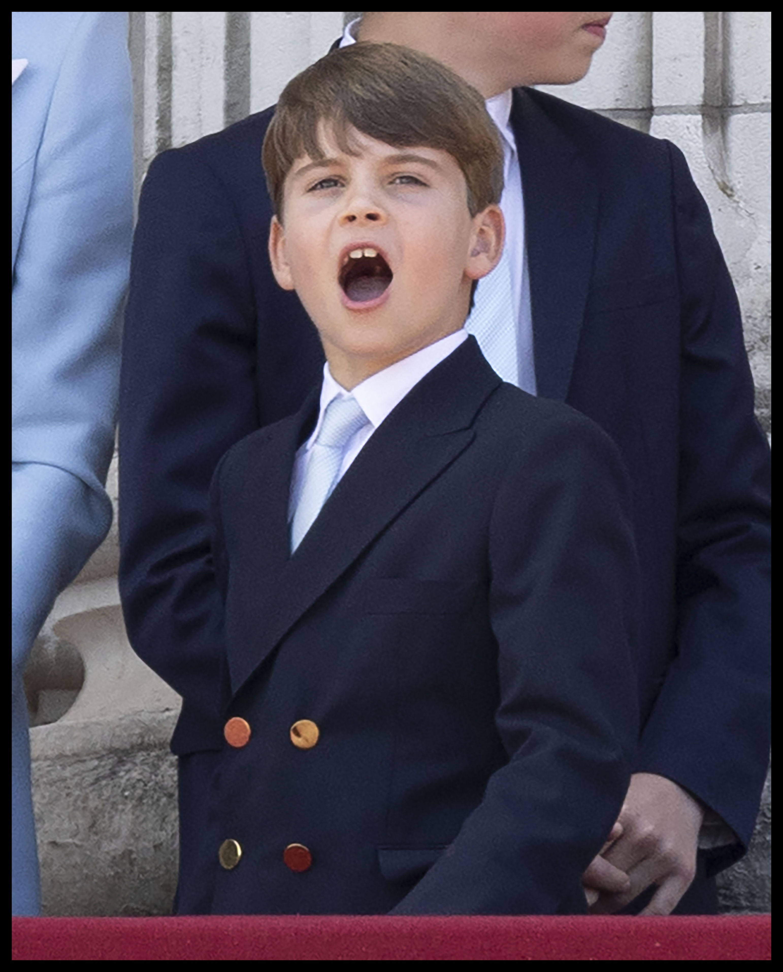 Prince Louis steals the show yet again with cheeky Trooping the Colour ...