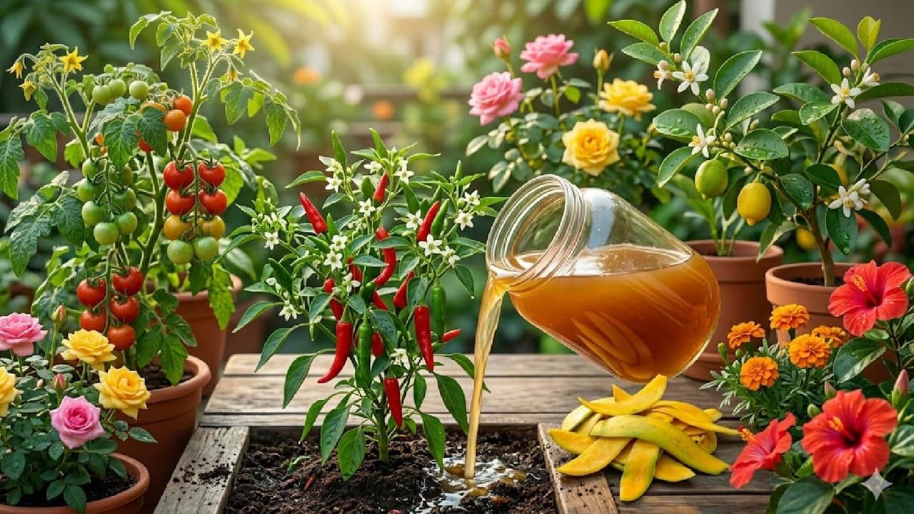 DIY fertilizer: Don't throw away mango peels! Make this magic tonic for ...