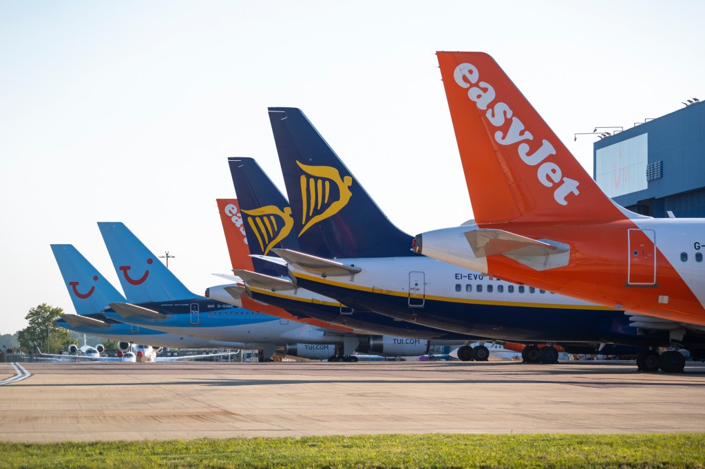 Two easyJet flights took off from the wrong location on runway at the ...