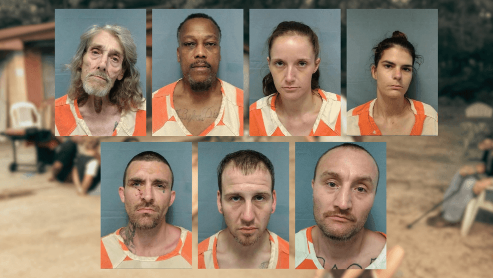 7 arrested as Okaloosa County deputies raid drug home for third time in ...
