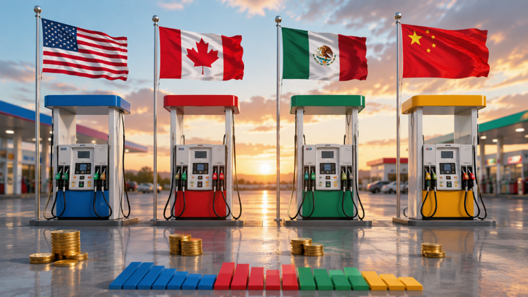 Where is gasoline cheaper? Comparing US., Canada, Mexico, and China in 2026