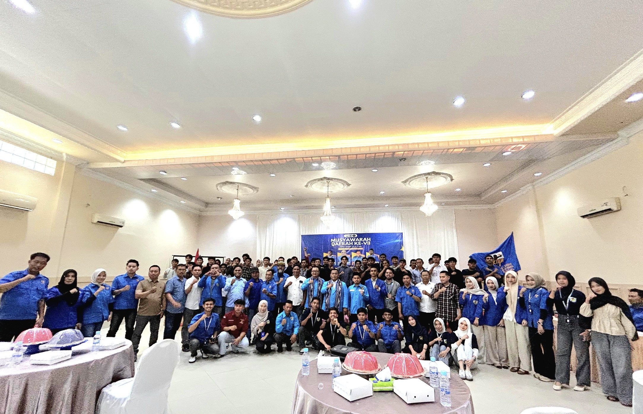 Ketua umum DPP KNPI resmi membuka musyawarah daerah VII KNPI Provinsi ...