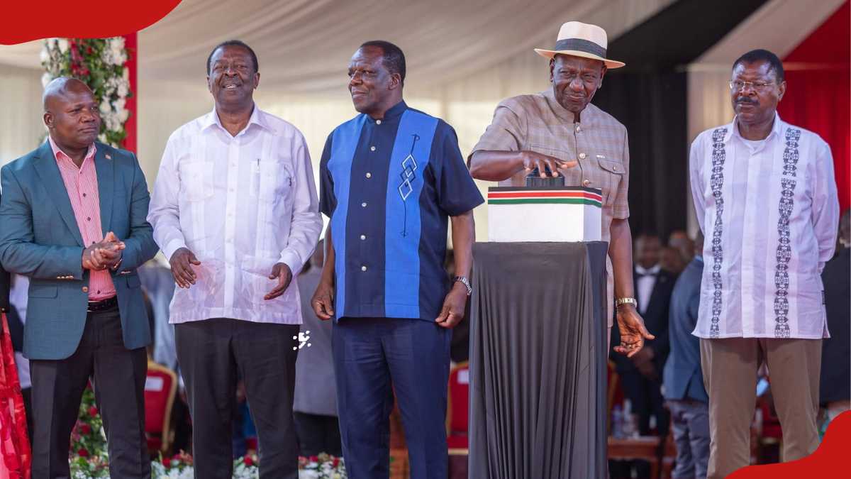 Video: Confusion as Musalia Mudavadi declines invitation to speak ...
