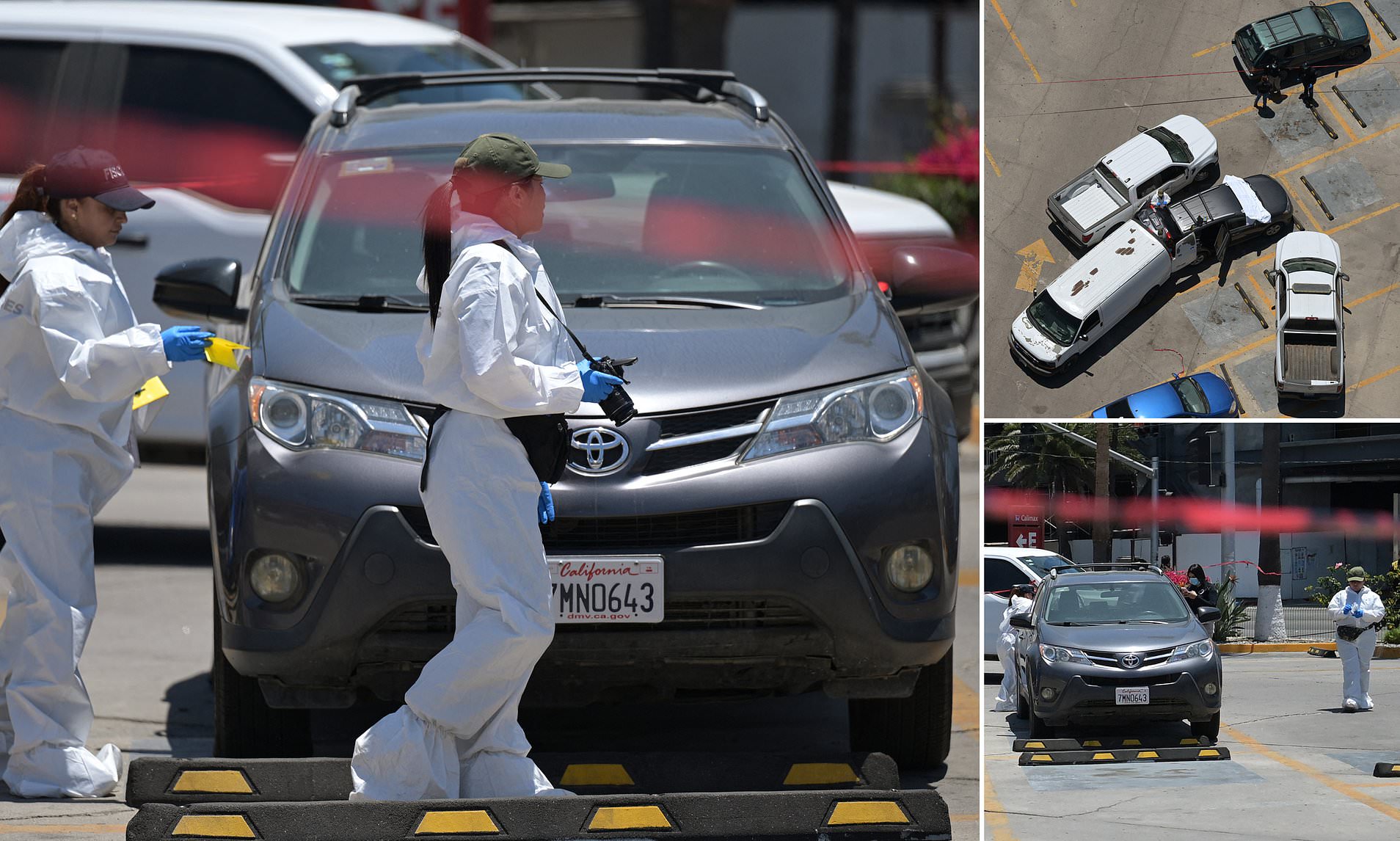 Body is found in boot of car parked outside Iran's World Cup training ...