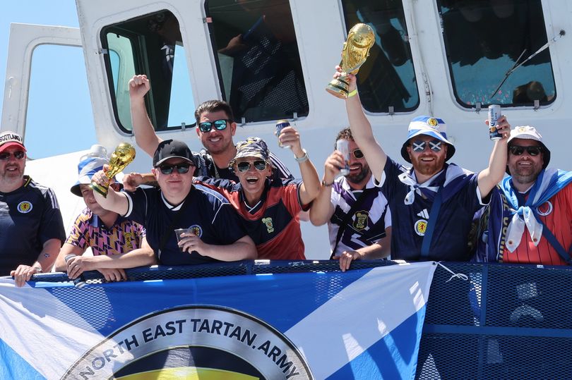 Inside Boston boat party as Scotland fans get into spirit ahead of ...