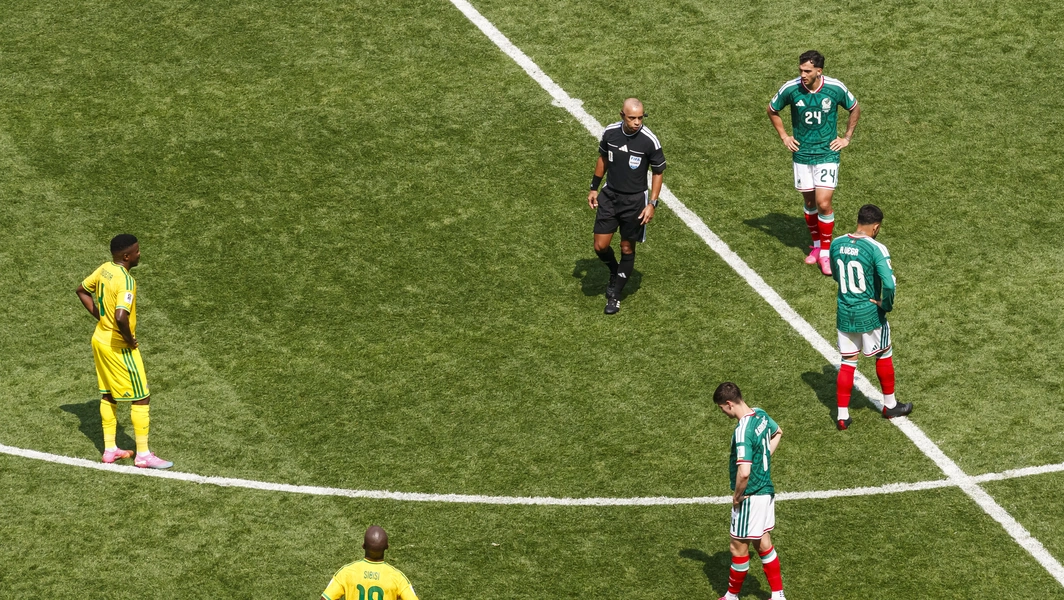 Mudau’s baffled VAR reaction becomes World Cup’s first viral meme