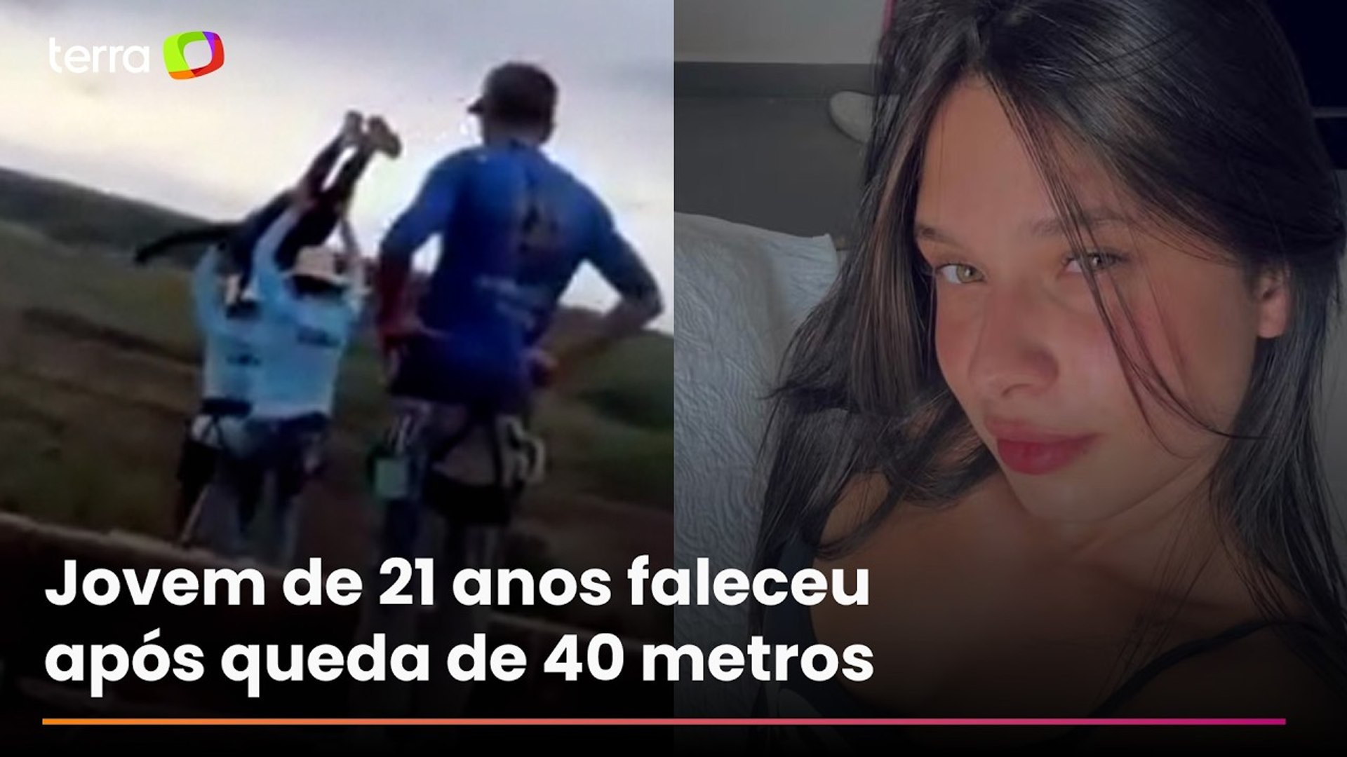 Vídeo mostra mulher sendo lançada sem corda antes de morrer em salto de ...