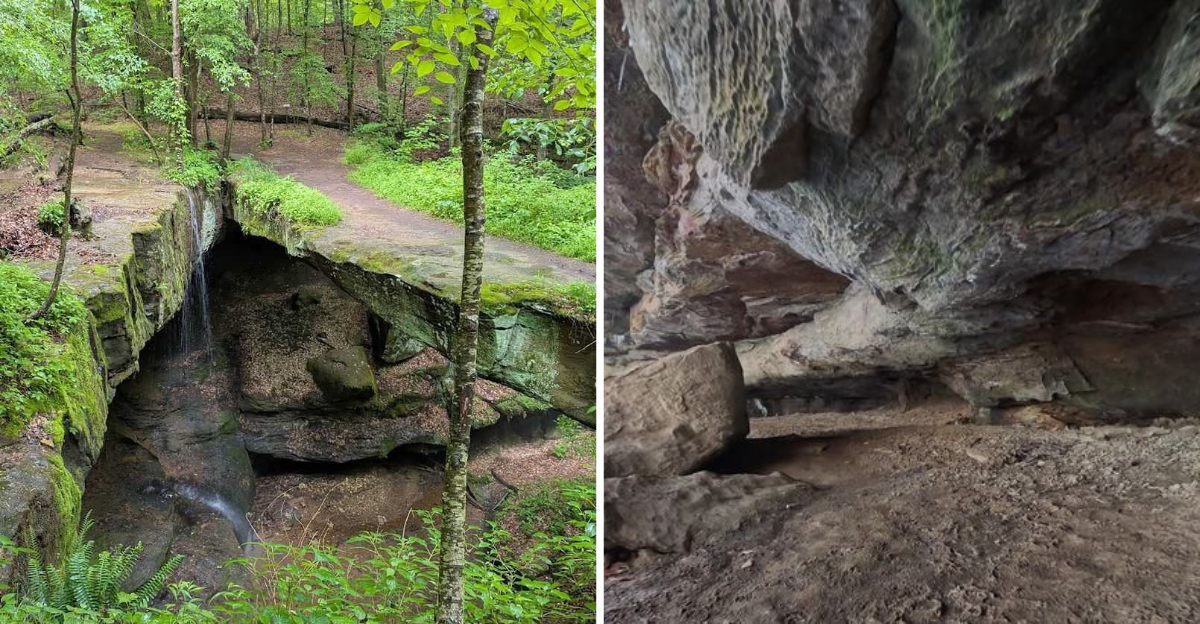 Walking Across Ohio Largest Natural Arch Feels Like Discovering ...