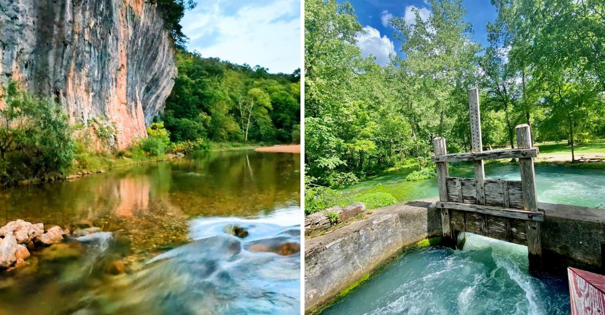 These 12 volcano-carved Missouri shut-ins pair cold crystal pools with ...