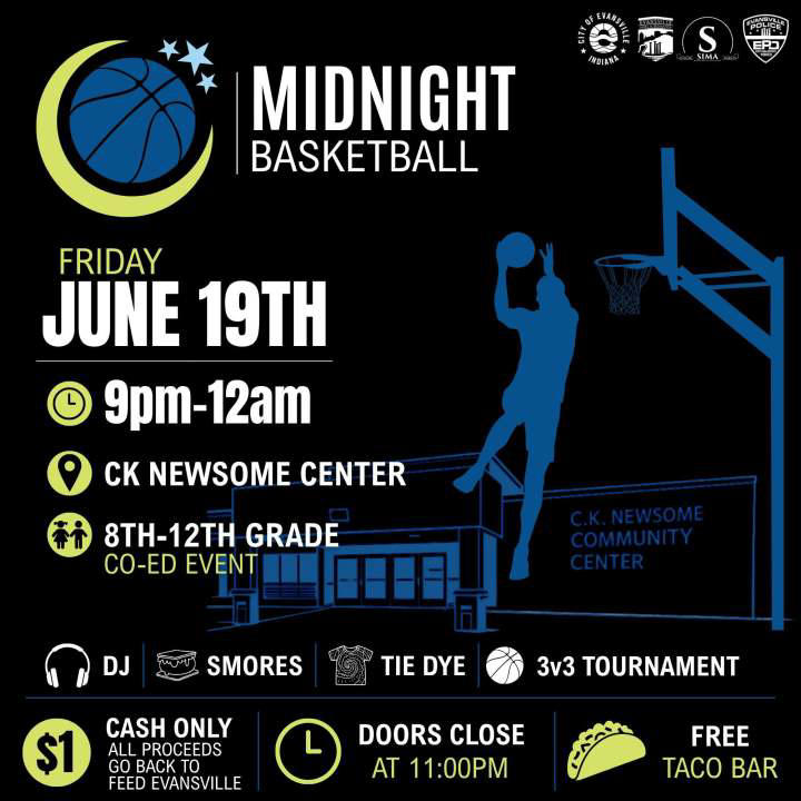CK Newsom Center to host midnight basketball fundraiser