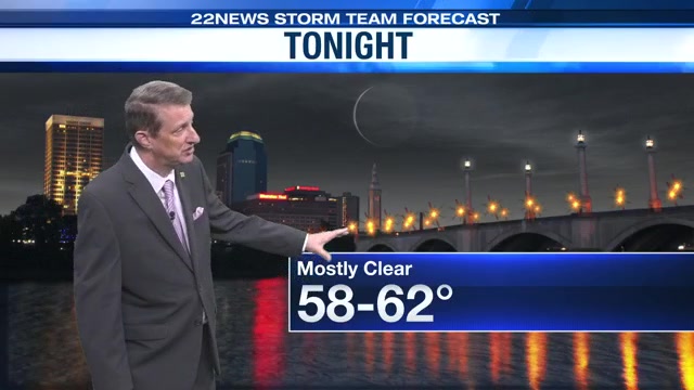 Evening video forecast