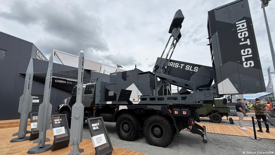 Gold rush atmosphere at Berlin's military air trade show