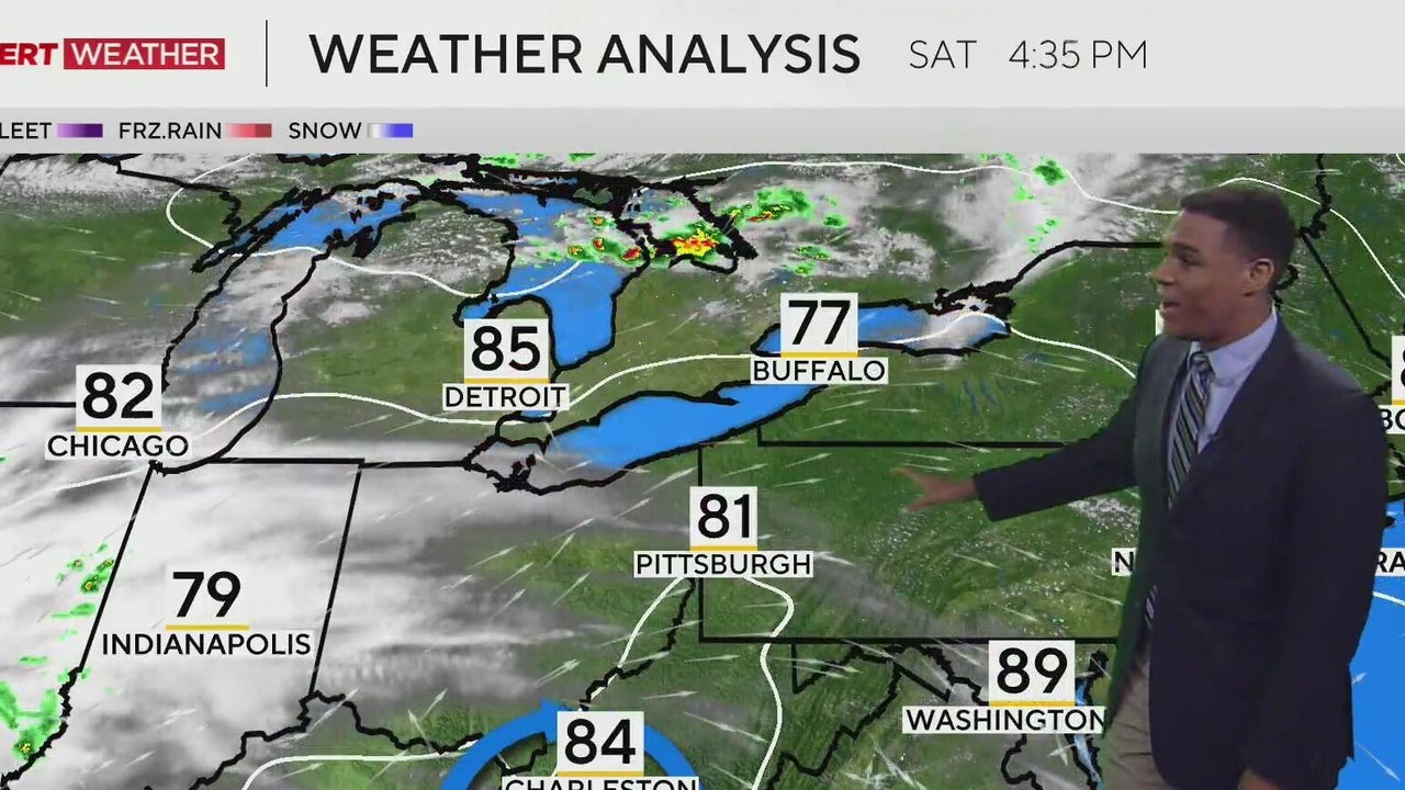 KDKA-TV weekend forecast (6/13)
