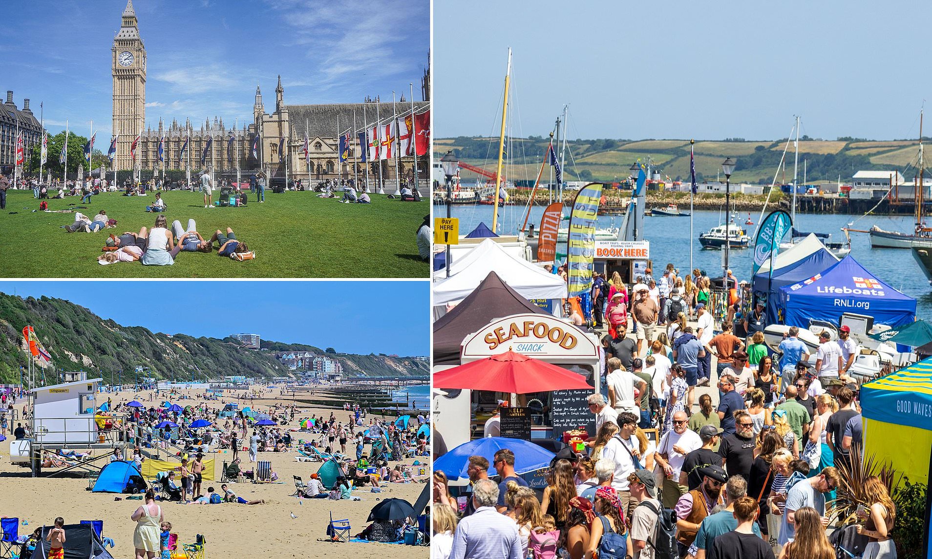 Parts of UK to be hotter than Los Angeles next week as temperatures set ...