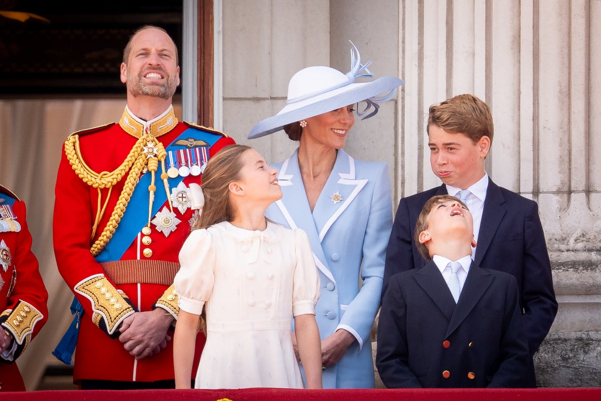 Royal family share behind the scenes footage of Trooping the Colour
