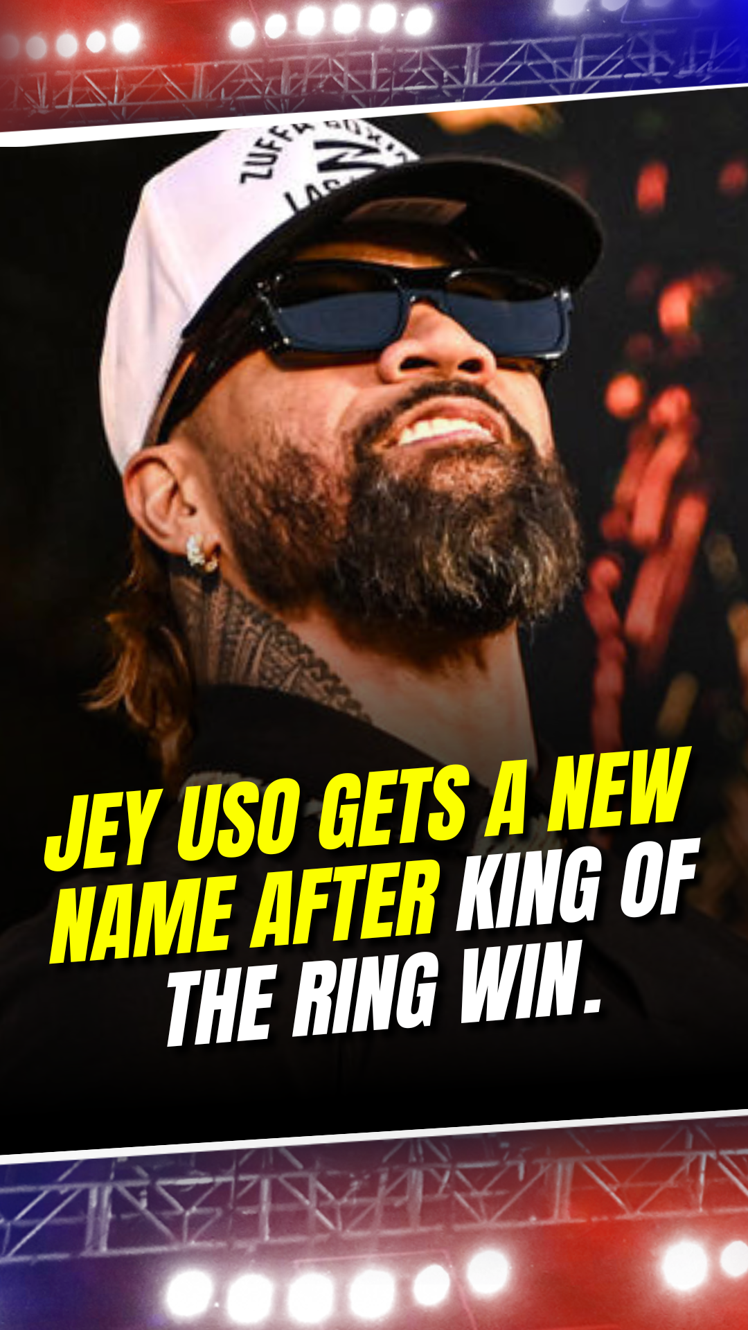 Jey Uso unveils bold new persona after King of the Ring win #JeyUso # ...
