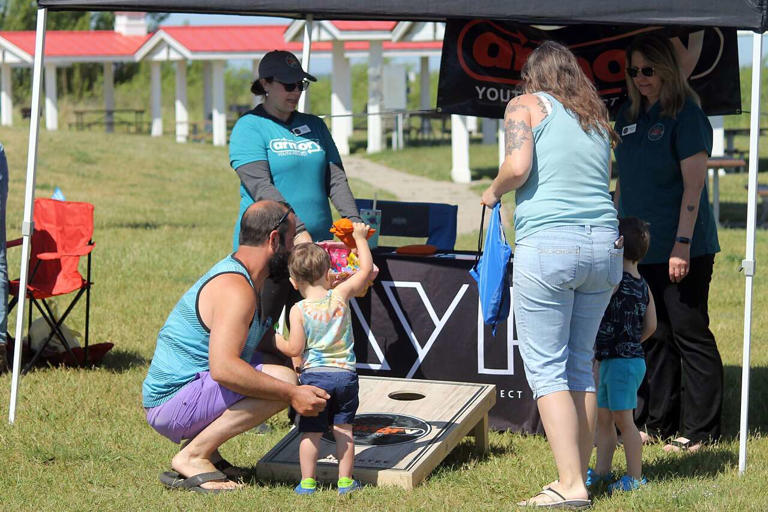 Families enjoy fun, sun, safety at annual Manistee event