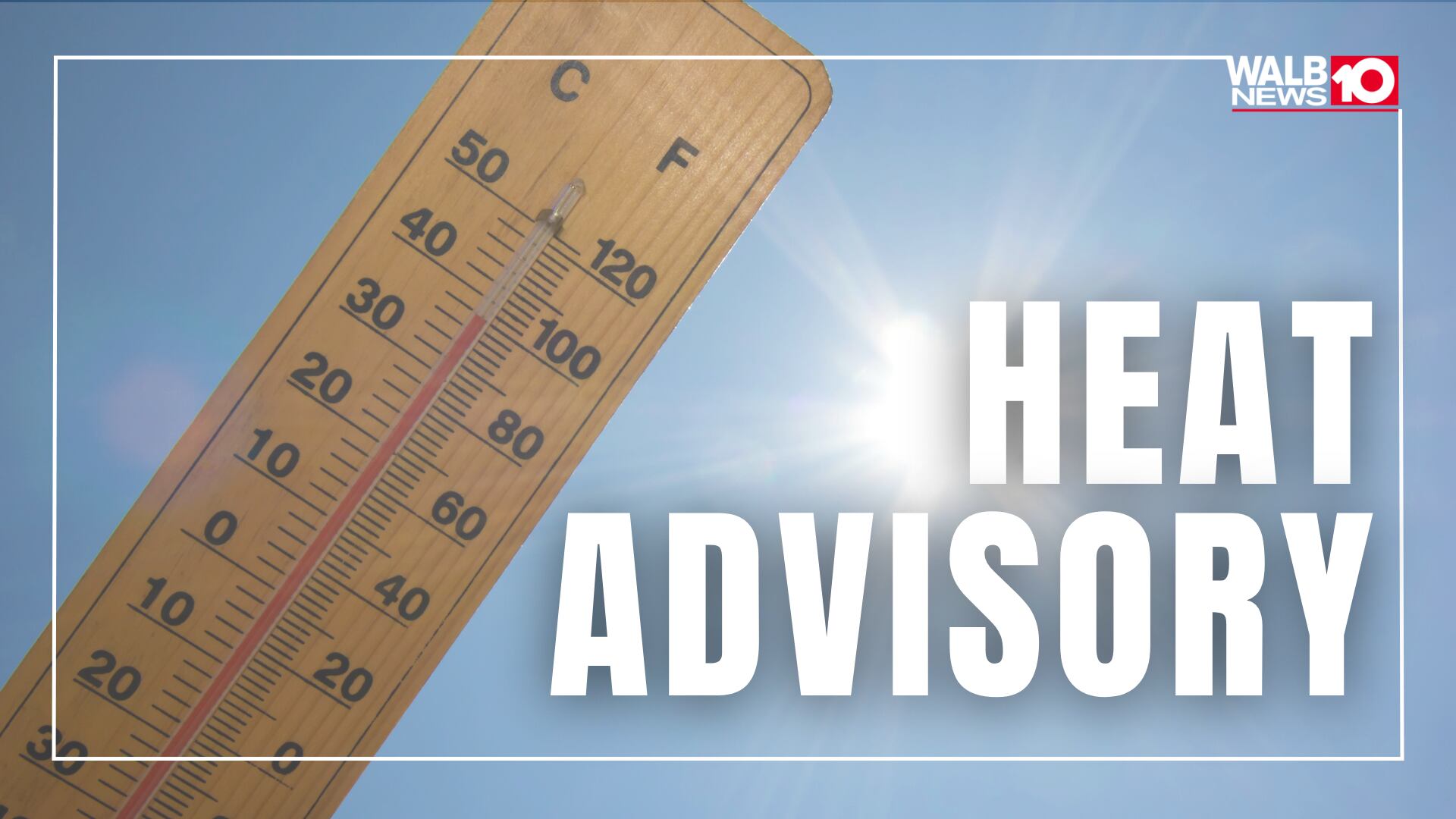 Heat advisory in effect for some South Georgia counties