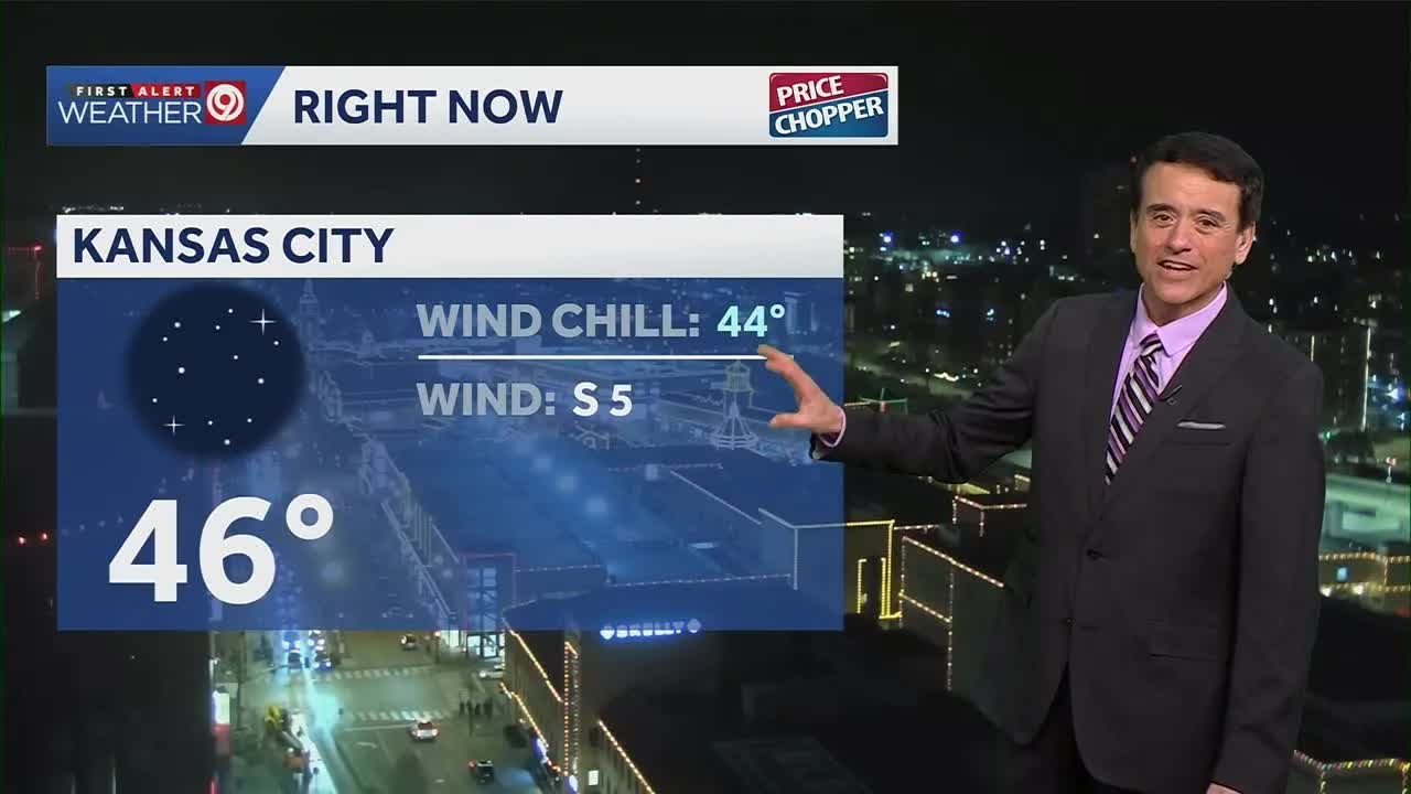 Pete Grigsby's New Year's Eve weather forecast