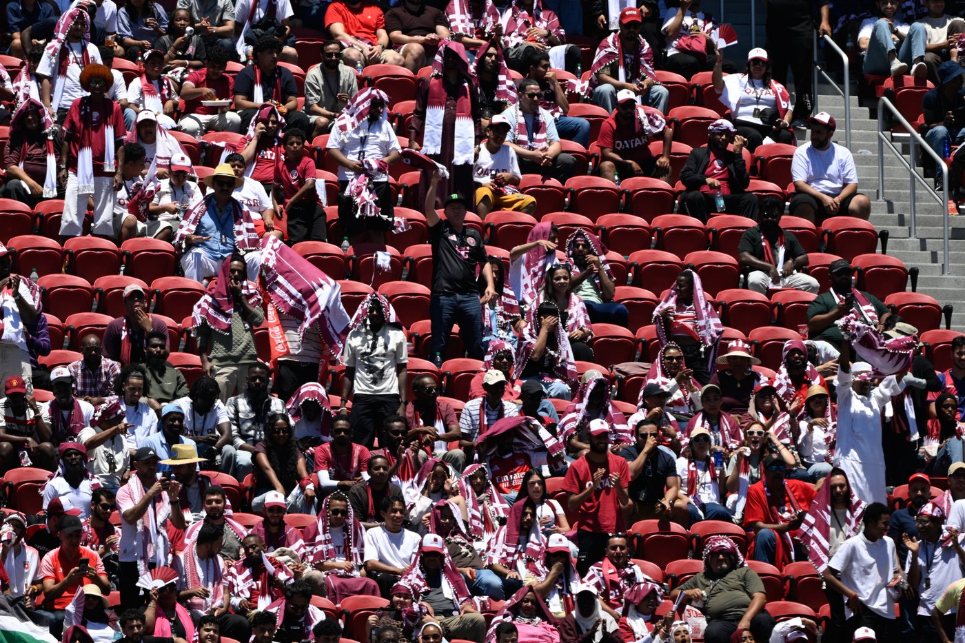 As Bay Area hosts World Cup, empty red seats are everywhere at Levi's ...