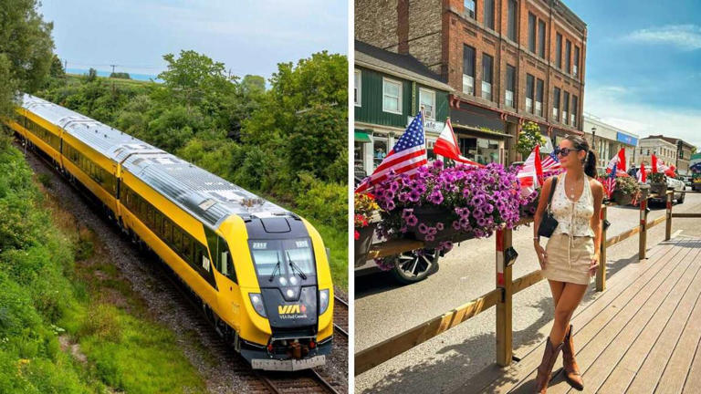 This $26 train from Ottawa takes you to a waterside town that looks ...