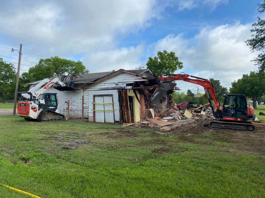 Myrtle Springs fire station demolished due to unsafe conditions, lack ...