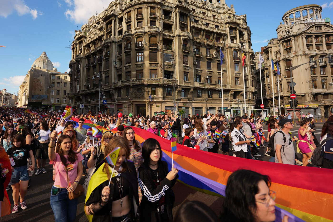 Tens of thousands join Pride marches in Romania, Bulgaria to call for ...