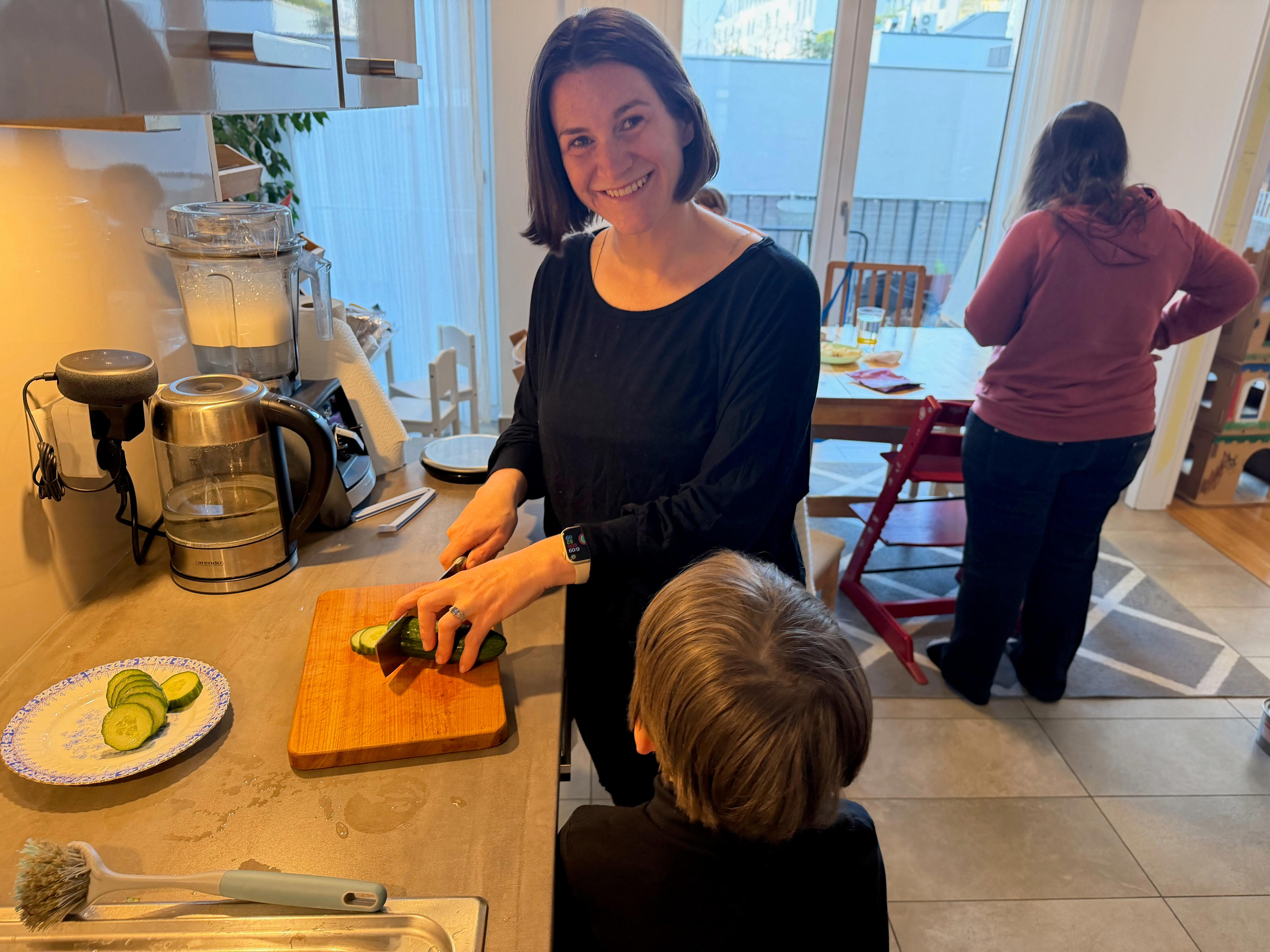 We take turns hosting kids-only dinners with our neighbors. It gave my ...