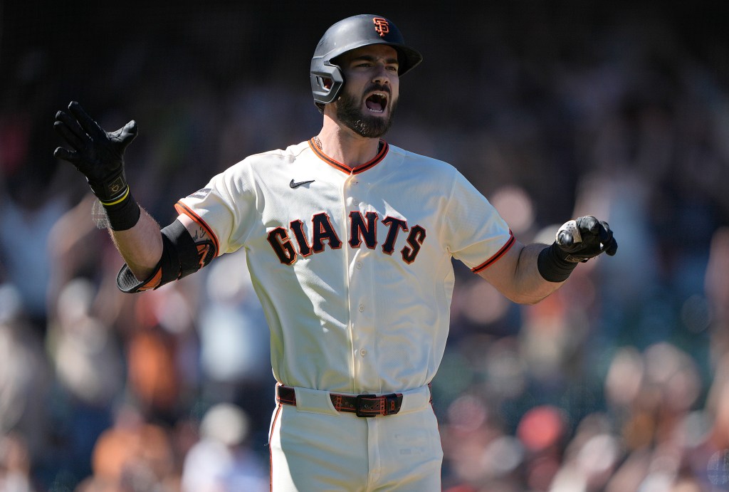 Bryce Eldridge, in lost Giants season, gives fans reason to watch, hope